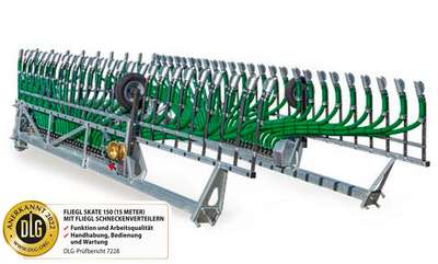 Skate trailing shoe spreader