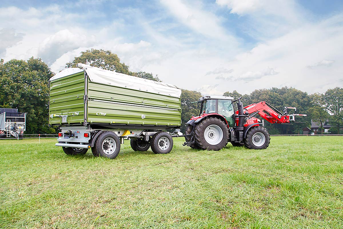 Zweiachs-Dreiseitenkipper